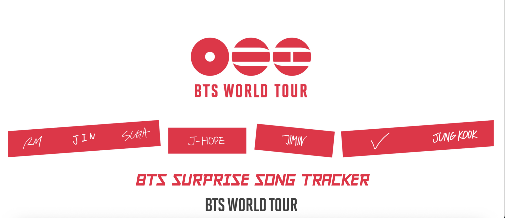 BTS Surprise Song Tracker of ARIRANG World Tour 2026 | K-POP IN GERMANY